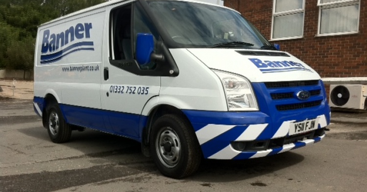 New Service Van Livery Unveiled | Banner Plant